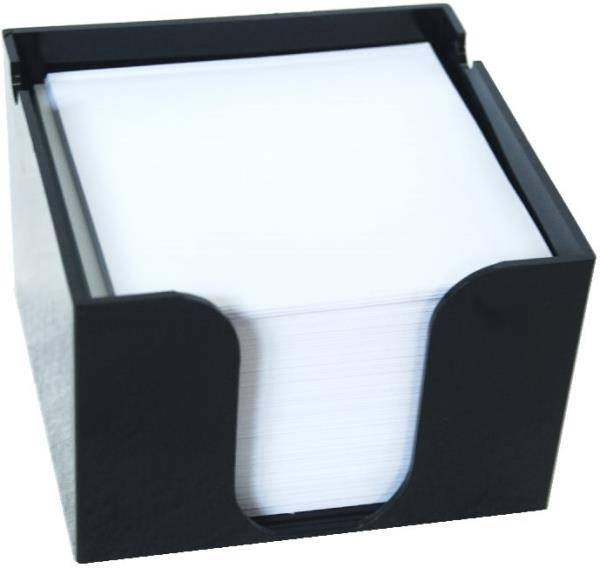 ΚΥΒΟΣ GK ΜΕ ΒΑΣΗ 9X9CM ΜΕ ΧΑΡΤΑΚΙΑ ΓΙΑ ΣΤΥΛΟ ΜΑΥΡΟ ΧΡΩΜΑ (3010) - ΜΠΛΟΚ ...