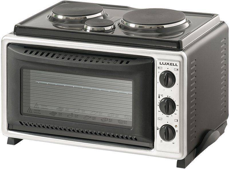 ΗΛΕΚΤΡΙΚΟ ΦΟΥΡΝΑΚΙ ΜΕ 3 ΕΣΤΙΕΣ LUXELL LX 3663 - ΦΟΥΡΝΑΚΙΑ | Plus4u