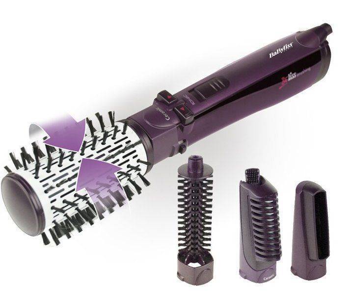 ΗΛΕΚΤΡΙΚΗ ΠΕΡΙΣΤΡΕΦΟΜΕΝΗ ΒΟΥΡΤΣΑ BABYLISS 2736E BRUSH & STYLE ...