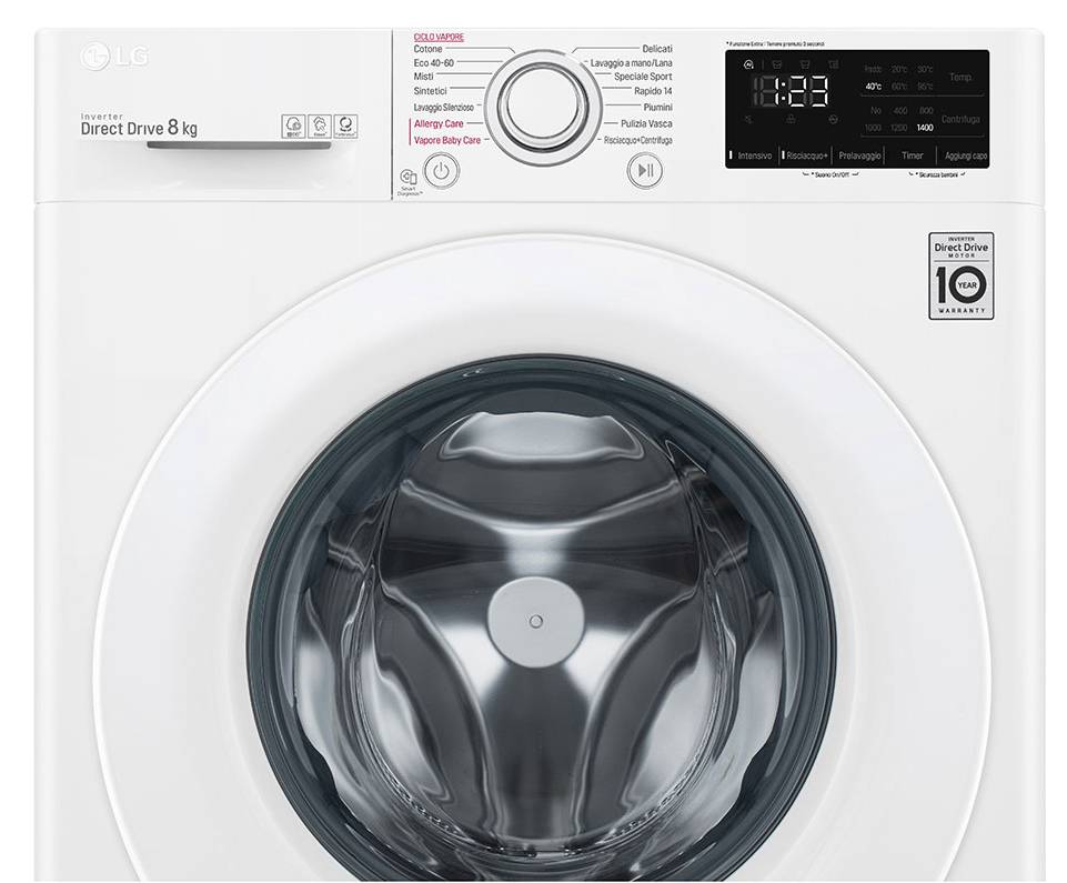 ΠΛΥΝΤΗΡΙΟ ΡΟΥΧΩΝ 8KG LG F4WV308S3E - ΠΛΥΝΤΗΡΙΑ ΡΟΥΧΩΝ | Plus4u