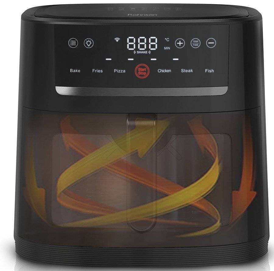 ΦΡΙΤΕΖΑ ΑΕΡΟΣ ROHNSON R-2834 SMARTCHEF XL 8LT - ΦΡΙΤΕΖΕΣ | Plus4u