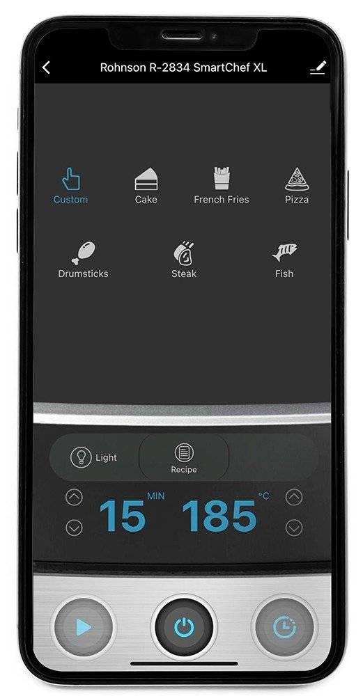 ΦΡΙΤΕΖΑ ΑΕΡΟΣ ROHNSON R-2834 SMARTCHEF XL 8LT - ΦΡΙΤΕΖΕΣ | Plus4u
