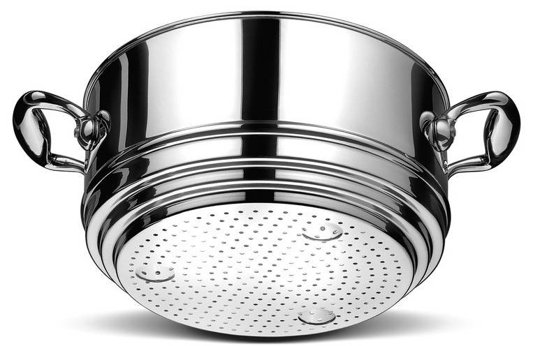 ΣΚΕΥΟΣ ΓΙΑ ΜΑΓΕΙΡΕΜΑ ΣΤΟΝ ΑΤΜΟ LAGOSTINA ACCADEMIA 5PLY INOX 20/22/24CM ...