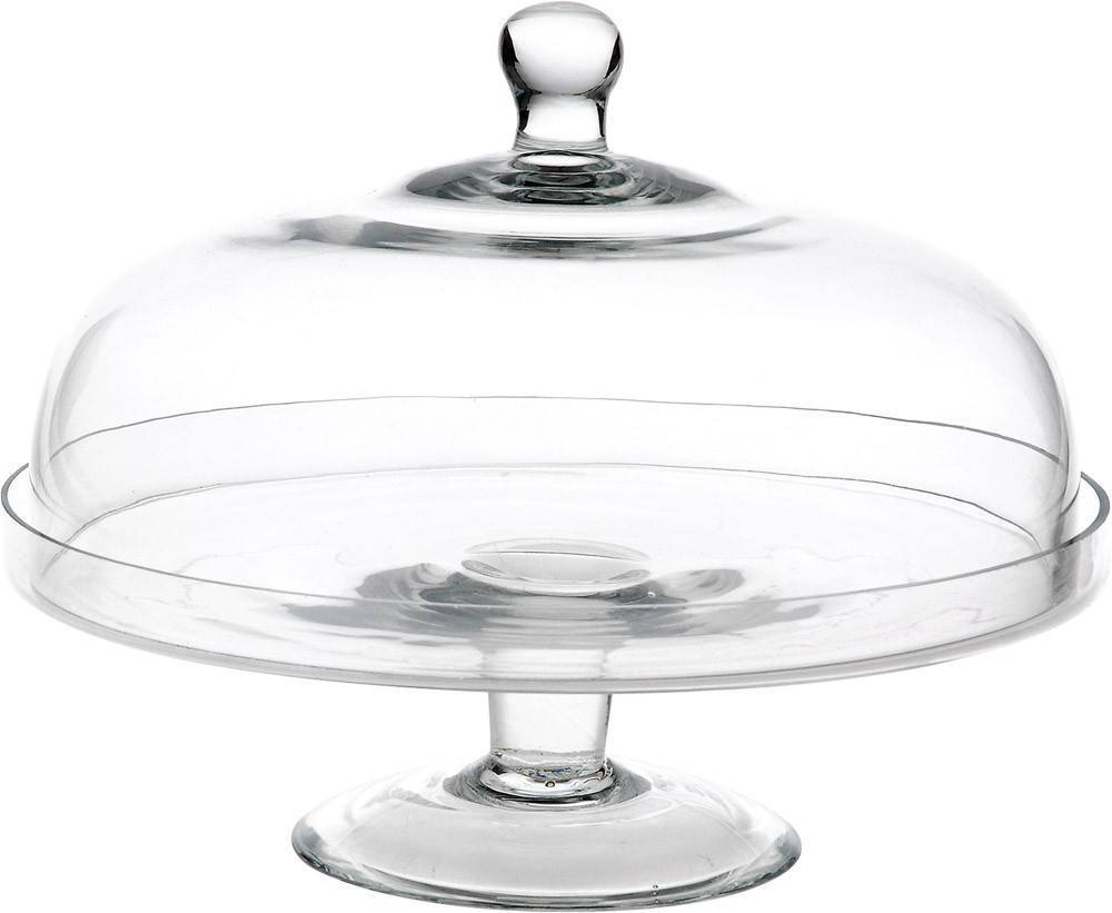 ΤΟΥΡΤΙΕΡΑ SALT & PEPPER SALUT ΓΥΑΛΙΝΗ ΜΕ ΚΑΠΑΚΙ 29X30CM - ΜΠΟΛ-ΠΙΑΤΕΛΕΣ ...