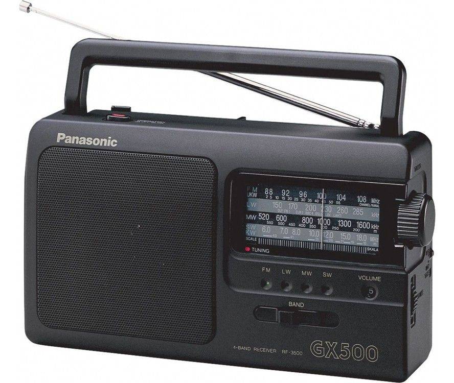 PANASONIC RF-3500 ANALOGUE PORTABLE RADIO BLACK - ΡΑΔΙΟΦΩΝΑ | Plus4u