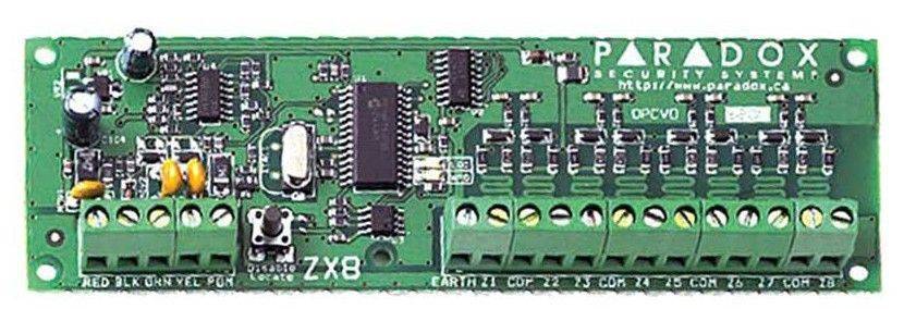 PARADOX APR-ZX8 8 ZONE EXPANSION MODULE - SECURITY | Plus4u