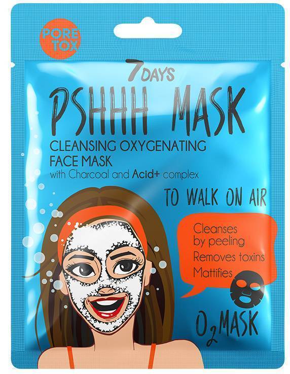 ΜΑΣΚΑ 7 DAYS PSHHH TO WALK ON AIR SHEET MASK 25G - ΠΡΟΣΩΠΟ-ΜΑΣΚΕΣ ...