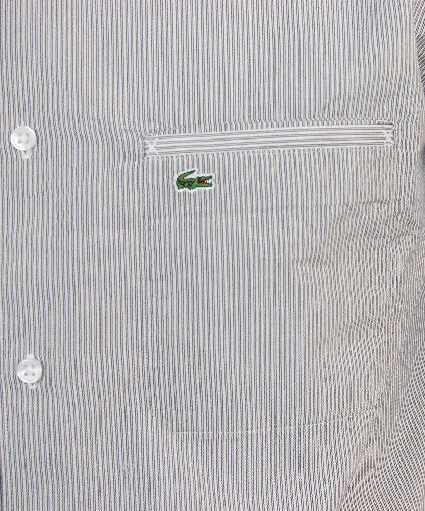ΠΟΥΚΑΜΙΣΟ LACOSTE ΛΕΥΚΟ ΜΑΥΡΟ ΡΙΓΕ ΜΑΚΡΥ ΜΑΝΙΚΙ (L) - ΑΝΔΡΑΣ-ΠΟΥΚΑΜΙΣΑ ...
