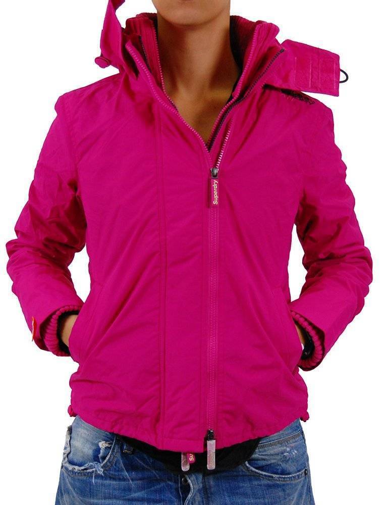 ΜΠΟΥΦΑΝ ΑΝΤΙΑΝΕΜΙΚΟ ΜΕ ΕΠΕΝΔΥΣΗ SUPERDRY ΦΟΥΞΙΑ (L) - ΓΥΝΑΙΚΑ-ΜΠΟΥΦΑΝ ...