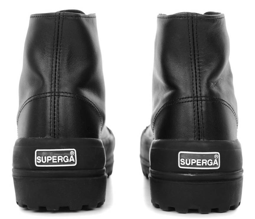 ΜΠΟΤΑΚΙ SUPERGA 2341-ALPINA NAPPALEAU S41188W ΔΕΡΜΑ ΜΑΥΡΟ - ΓΥΝΑΙΚΑ ...