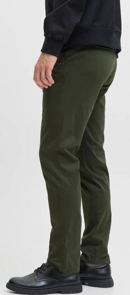 ΠΑΝΤΕΛΟΝΙ JACK & JONES JPSTMARCO BOWIE CHINO 12150148 ΣΚΟΥΡΟ ΠΡΑΣΙΝΟ ...