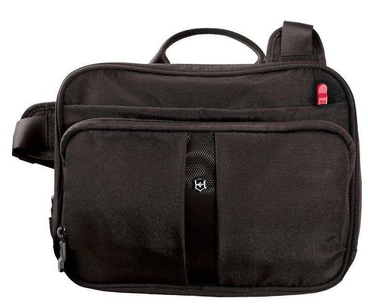 VICTORINOX ΤΣΑΝΤΑΚΙ ΜΕΣΗΣ-ΩΜΟΥ TRAVEL COMPANION (RFID) ΜΑΥΡΟ (31173901 ...