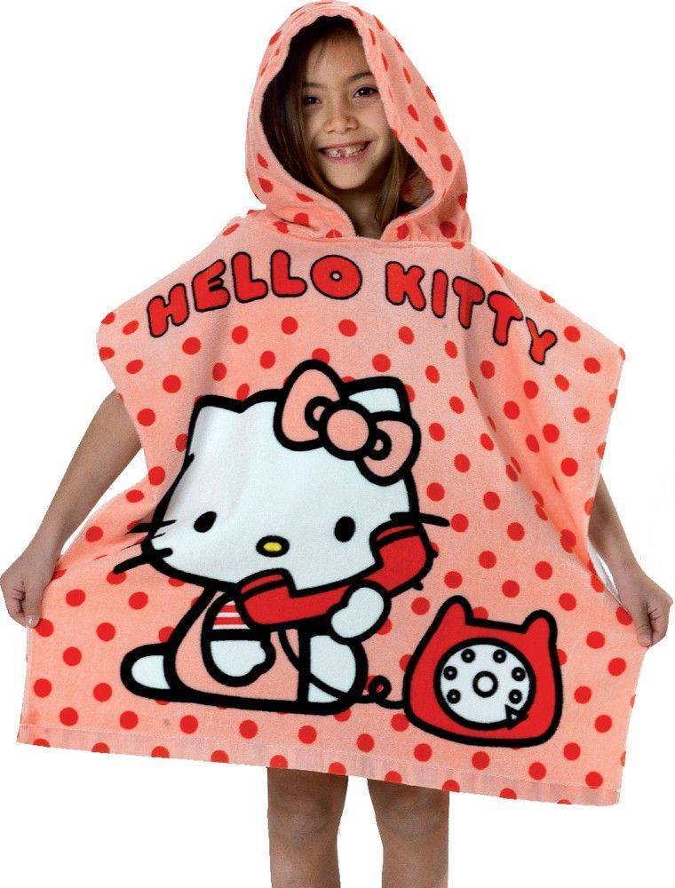 ΠΑΙΔΙΚΟ ΜΠΟΥΡΝΟΥΖΙ PONCHO - HELLO KITTY ΗΚ44 - ΠΑΙΔΙ-ΓΙΑ ΤΟ ΜΠΑΝΙΟ | Plus4u