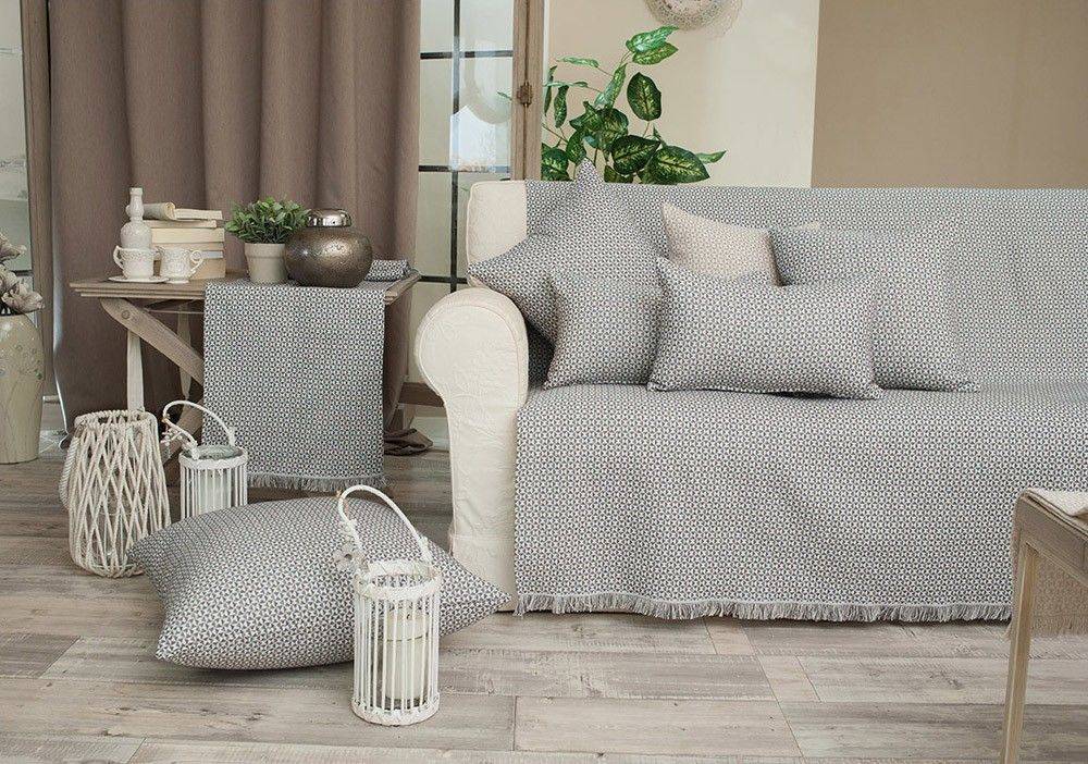 ΡΙΧΤΑΡΙ ΤΡΙΘΕΣΙΟΥ ΚΑΝΑΠΕ TEORAN SALVATORE 04 ΓΚΡΙ 180X300CM 1ΤΕΜ ...