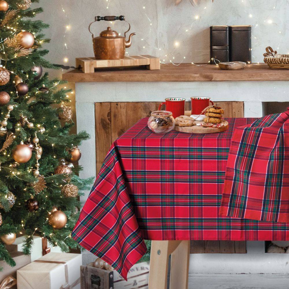 ΧΡΙΣΤΟΥΓΕΝΝΙΑΤΙΚΟ ΤΡΑΠΕΖΟΜΑΝΤΗΛΟ DAS HOME 0769 CHRISTMAS 140Χ220CM ...