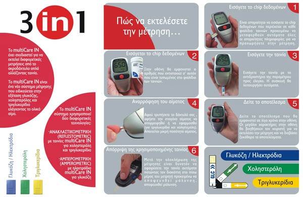 ΣΥΣΚΕΥΗ BSI MULTICARE-IN ΓΙΑ ΜΕΤΡΗΣΗ ΣΑΚΧΑΡΟΥ-ΧΟΛΗΣΤΕΡΙΝΗ ...