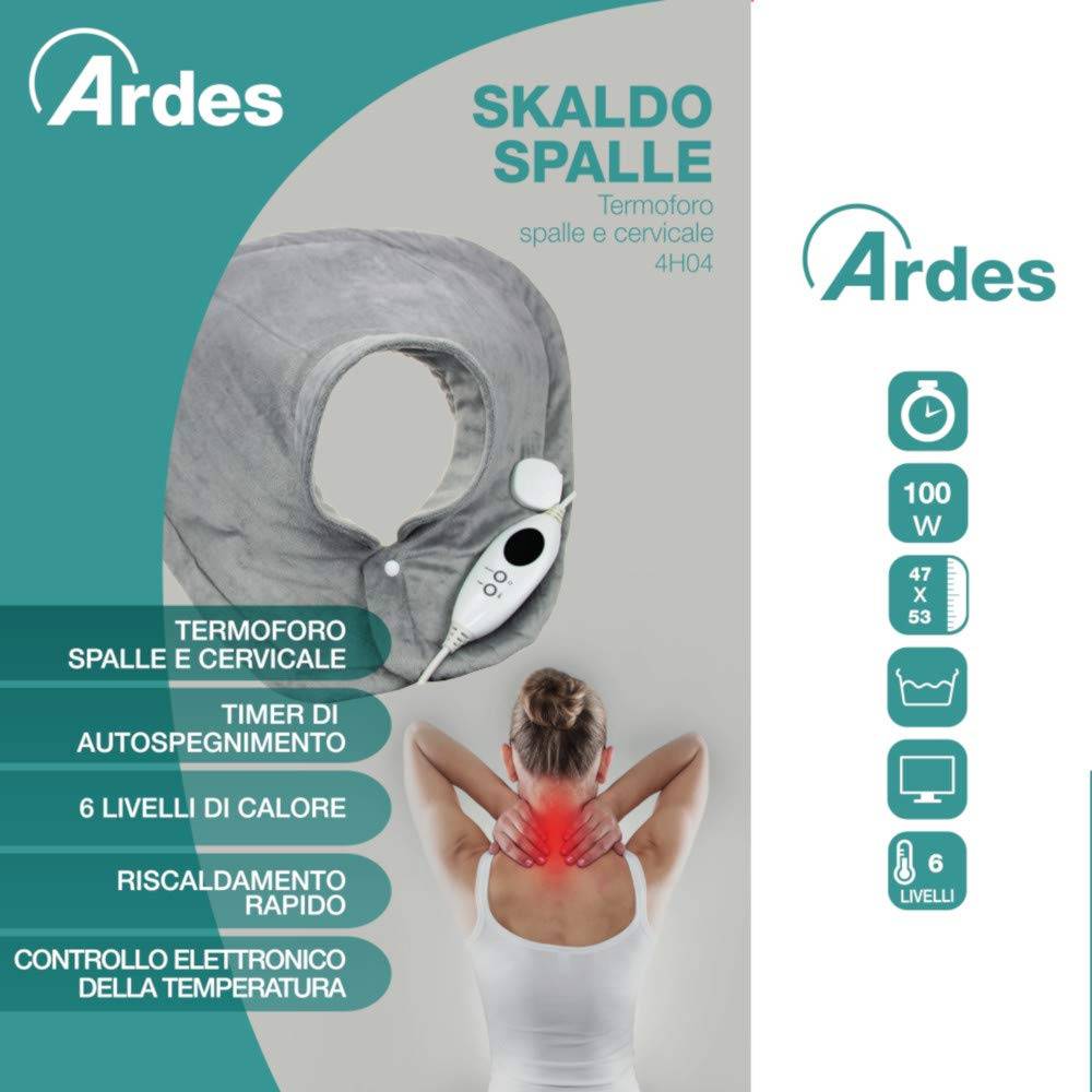 ΗΛΕΚΤΡΙΚΗ ΘΕΡΜΟΦΟΡΑ ΑΥΧΕΝΑ-ΩΜΩΝ ARDES AR4H04 SKALDO SPALLE - ΘΕΡΜΟΦΟΡΕΣ ...