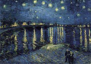 VAN GOGH: ΕΝΑΣΤΡΗ ΝΥΧΤΑ ΠΑΝΩ ΑΠΟ ΤΟΝ ΡΗΝΟ RAVENSBURGER 1000 ΚΟΜΜΑΤΙΑ ...