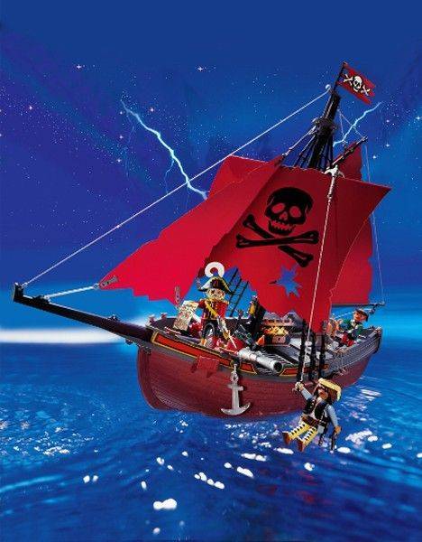 PLAYMOBIL ΚΟΚΚΙΝΟ ΠΕΙΡΑΤΙΚΟ ΚΑΡΑΒΙ - PLAYMOBIL | Plus4u