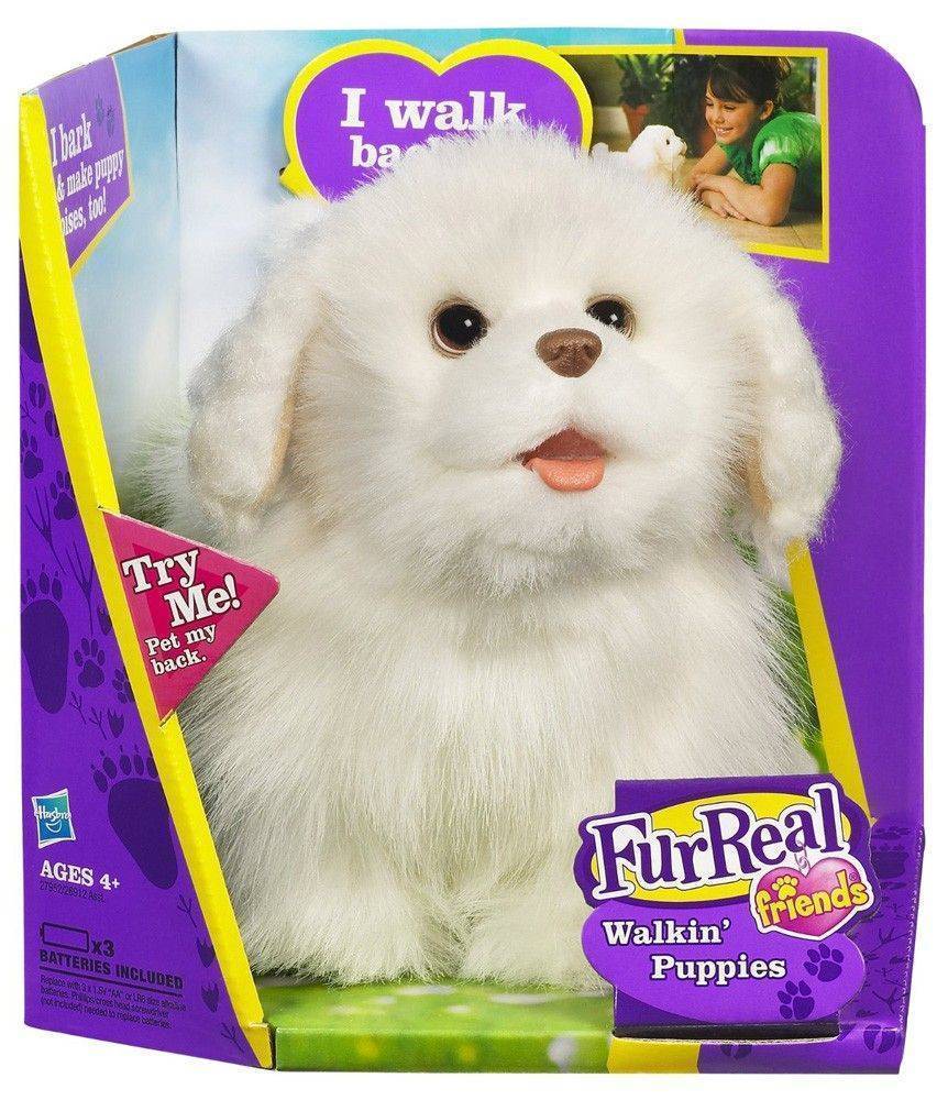 FURREAL FRIENDS WALKING ΣΚΥΛΑΚΙ ΛΕΥΚΟ - ΖΩΑΚΙΑ | Plus4u