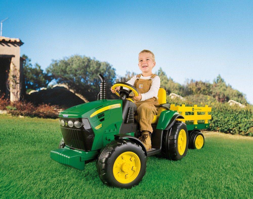 PEG PEREGO JOHN DEERE GROUND FORCE W/TRAILER 12VOLT - ΠΑΤΙΝΙΑ-SCOOTERS ...