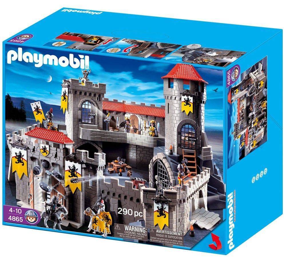 PLAYMOBIL ΜΕΓΑΛΟ ΚΑΣΤΡΟ ΤΩΝ ΛΕΟΝΤΟΚΑΡΔΩΝ ΙΠΠΟΤΩΝ 4865 - PLAYMOBIL | Plus4u