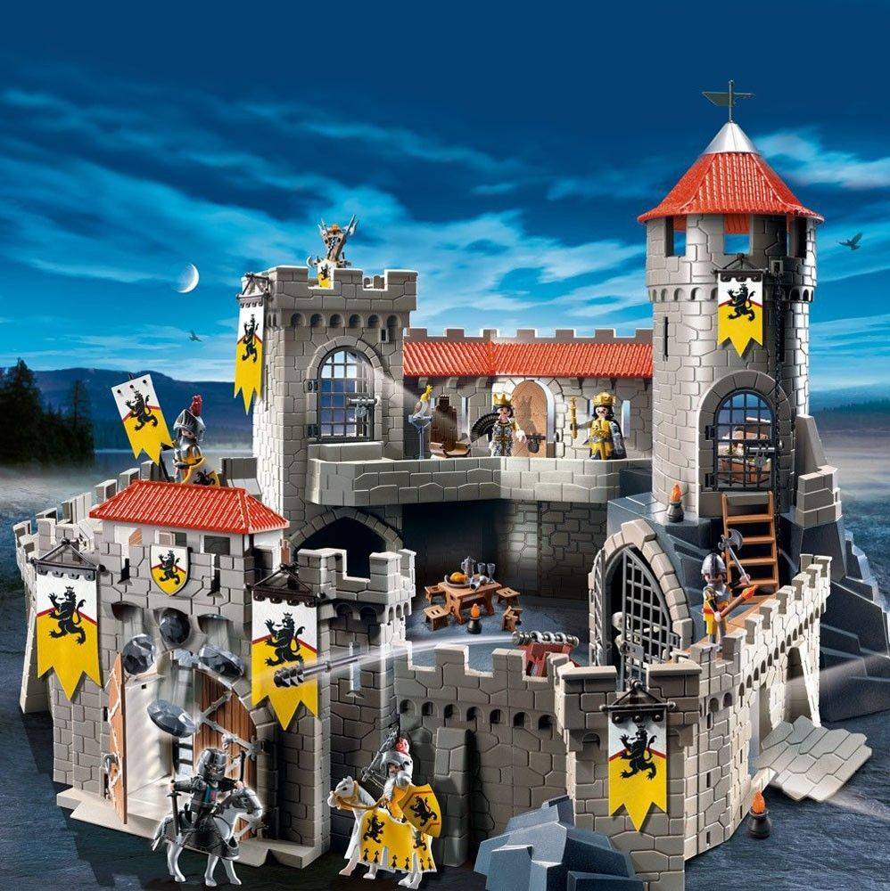 PLAYMOBIL ΜΕΓΑΛΟ ΚΑΣΤΡΟ ΤΩΝ ΛΕΟΝΤΟΚΑΡΔΩΝ ΙΠΠΟΤΩΝ 4865 - PLAYMOBIL | Plus4u