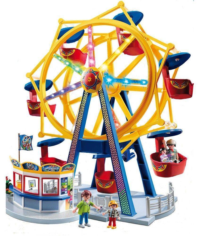 PLAYMOBIL 5552 ΡΟΔΑ ΛΟΥΝΑ ΠΑΡΚ ΜΕ ΦΩΤΑ - PLAYMOBIL | Plus4u