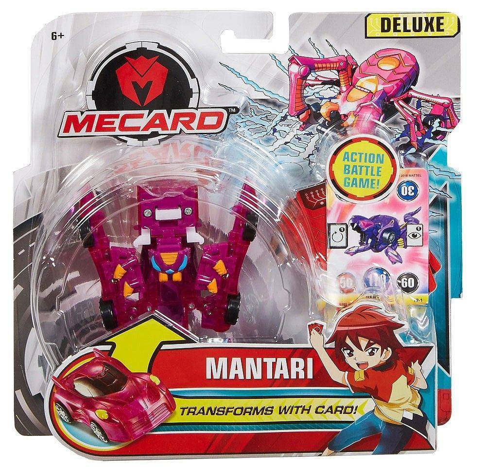 ΑΥΤΟΚΙΝΗΤΟ-ΡΟΜΠΟΤ MECARDIMALS DELUXE ACTION BATTLE GAME MANTARI ΜΕ 3 ...