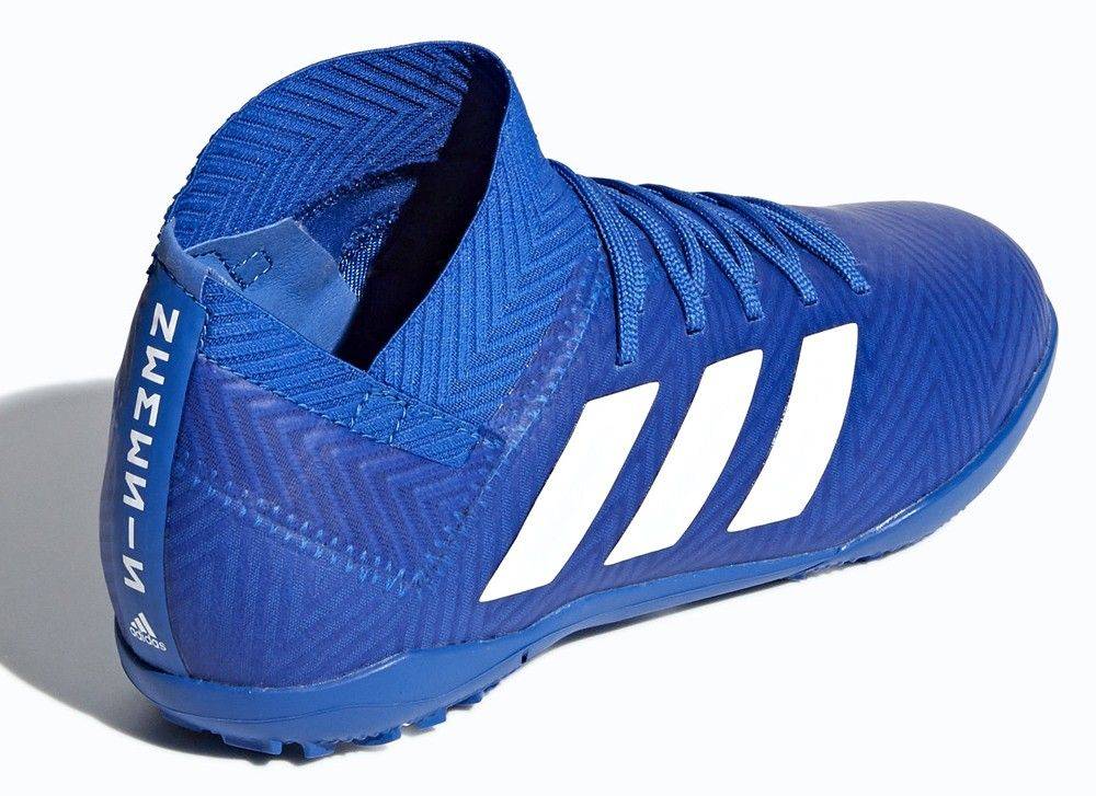 ΠΑΠΟΥΤΣΙ ADIDAS PERFORMANCE NEMEZIZ TANGO 18.3 TF JUNIOR ΜΠΛΕ (UK:2, EU ...