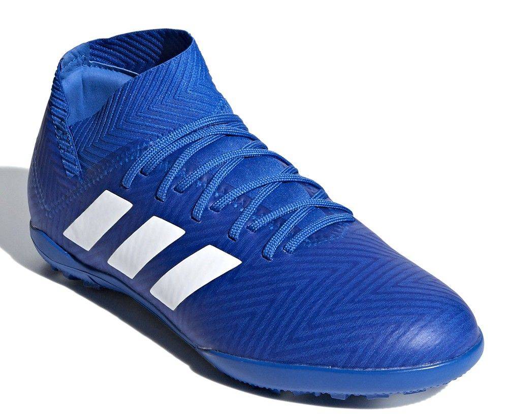 ΠΑΠΟΥΤΣΙ ADIDAS PERFORMANCE NEMEZIZ TANGO 18.3 TF JUNIOR ΜΠΛΕ (UK:2, EU ...