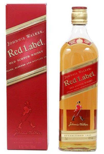 ΟΥΙΣΚΙ JOHNNIE WALKER RED LABEL 700 ML - BLENDED SCOTCH WHISKY | Plus4u