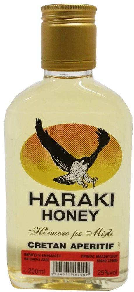 ΡΑΚΟΜΕΛΟ HARAKI HONEY ΣΕ ΚΥΛΙΝΔΡΙΚΟ ΚΟΥΤΙ 200 ML - ΤΣΙΠΟΥΡΟ | Plus4u