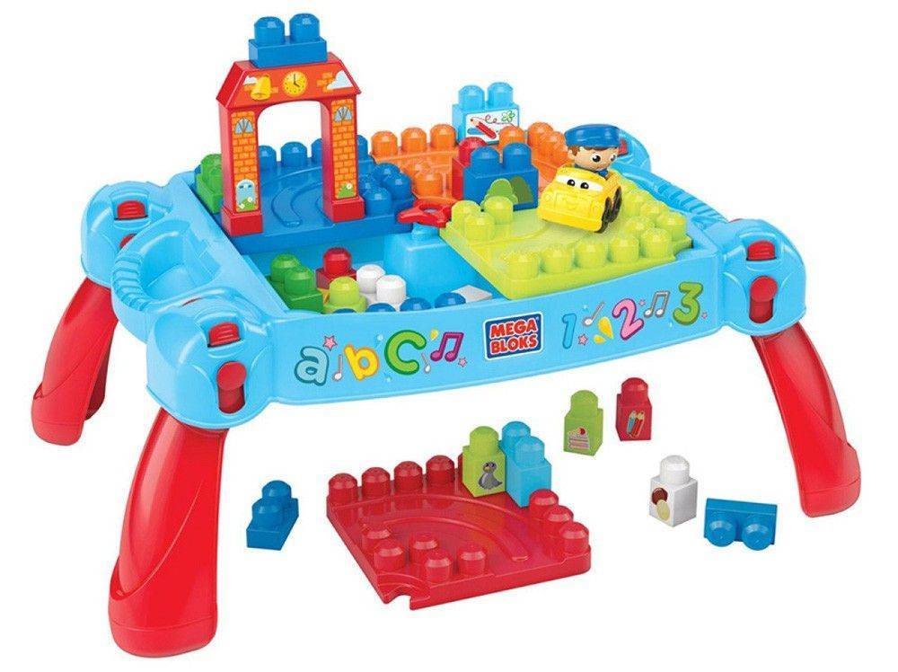 FISHER PRICE MEGA BLOKS ΤΟΥΒΛΑΚΙΑ ΜΕΓΑΛΟ ΤΡΑΠΕΖΙ ΚΑΤΑΣΚΕΥΩΝ - ΠΑΙΧΝΙΔΙΑ ...